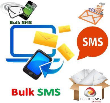 Bulk Sms - (398x365) Png Clipart Download