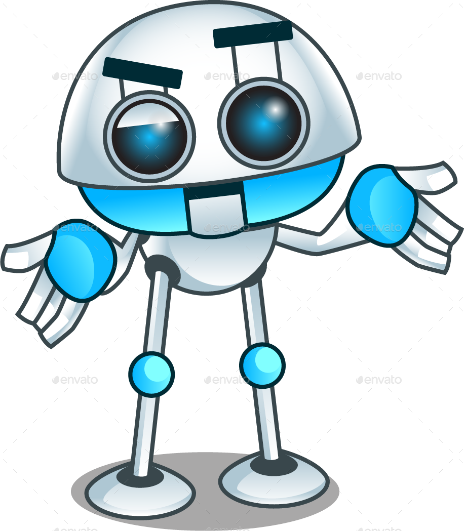 Robot Mascot - Robot Mascot - (916x1049) Png Clipart Download