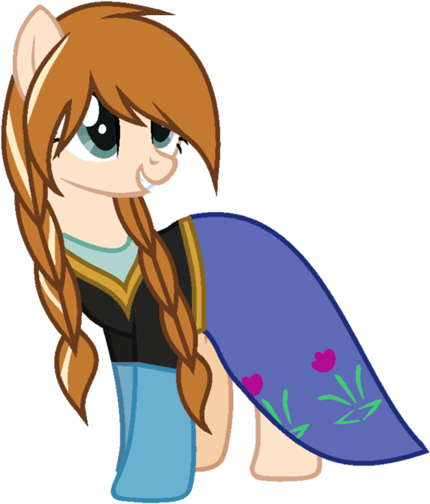 Princess Anna - My Little Pony Princess Anna - (878x909) Png Clipart ...