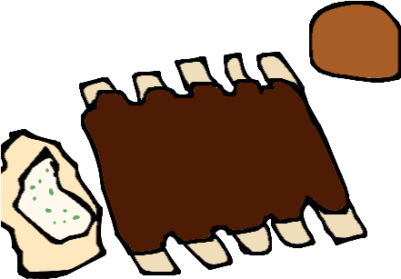 28 Collection Of Food Rib Drawing - 28 Collection Of Food Rib Drawing ...