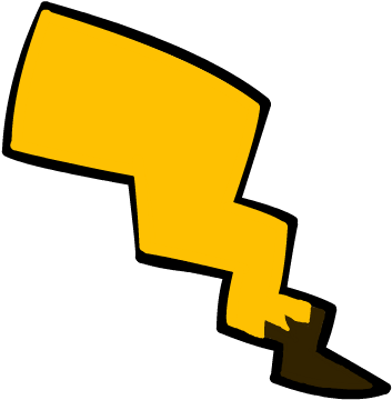 Pikachu Tail Printable