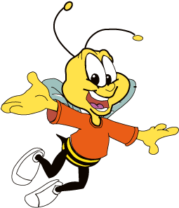 Cheerios Cartoon Vector - Honey Nut Cheerios Bee - (400x400) Png ...