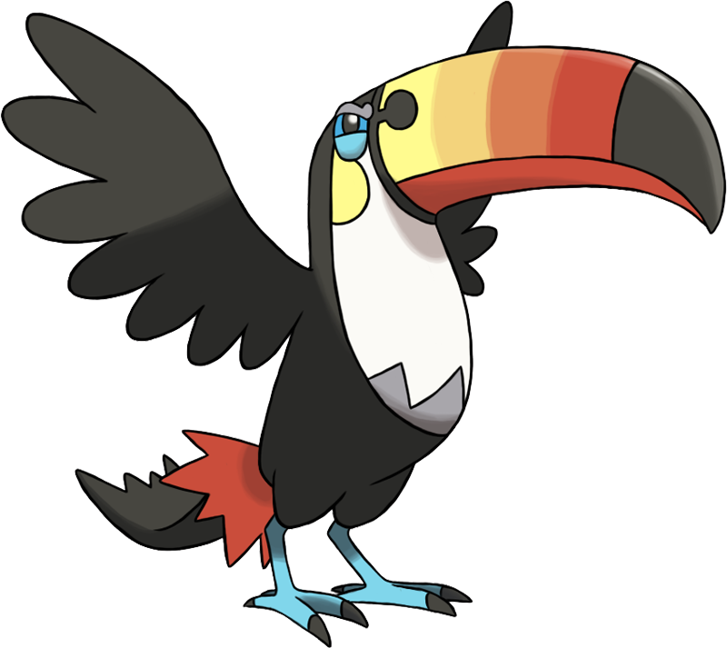 733-toucannon - Pokemon Toucannon - (800x713) Png Clipart Download
