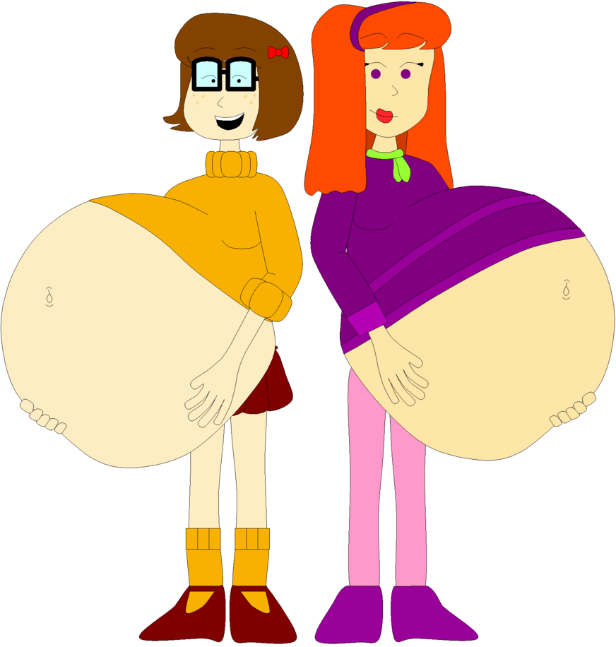 Velma Dinkley And Daphne Blake Big Buffet By Angry-signs - Daphne And ...