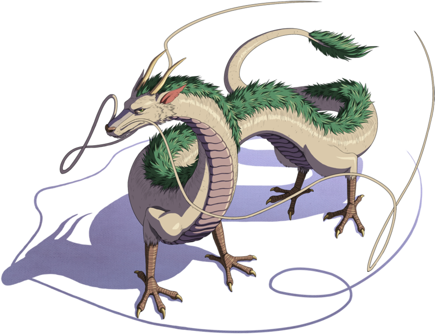 Haku Dragon - Google Search - Haku Dragon Transparent - (900x692) Png ...
