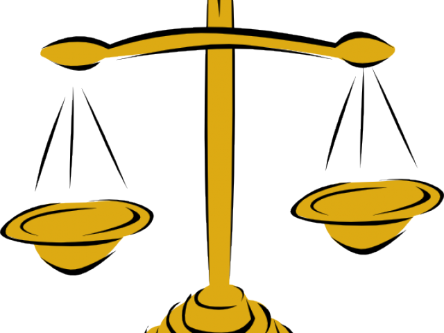 Oscar Statue Cliparts - Balance Scale - (640x480) Png Clipart Download