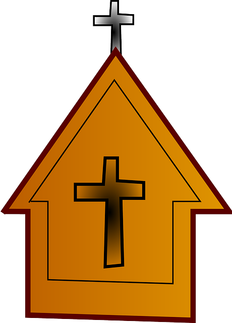 Building, Church, Cross, Cartoon, Free, Christian - Church Clip Art ...