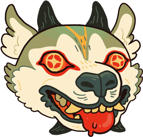 Foo Dog - Cartoon - (500x500) Png Clipart Download