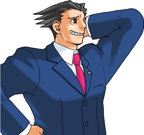 Ace - Phoenix Wright Sprite Png - Full Size PNG Clipart Images Download