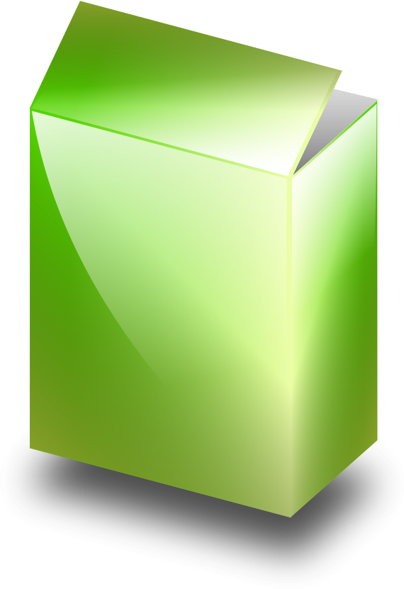Green Box Small Clipart 300pixel Size, Free Design - Box - (900x900 ...