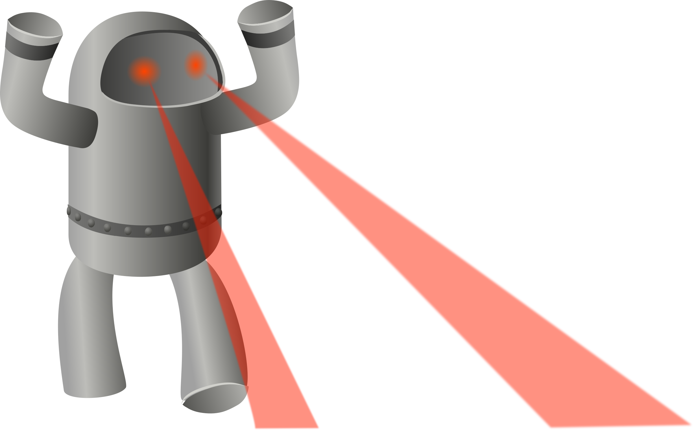 Big Image - Evil Robot Png - (2400x1486) Png Clipart Download