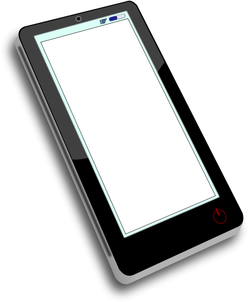 Tablet Computer Clipart - Openclipart - (566x800) Png Clipart Download