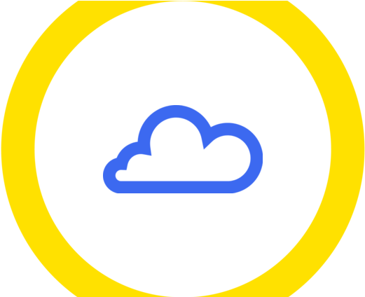 Badge Icon "cloud " Provided By The Noun Project Under - Everest ...