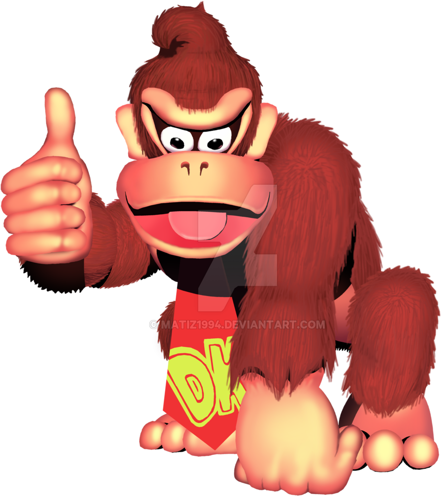 Donkey Kong - Donkey Kong - (1024x1078) Png Clipart Download