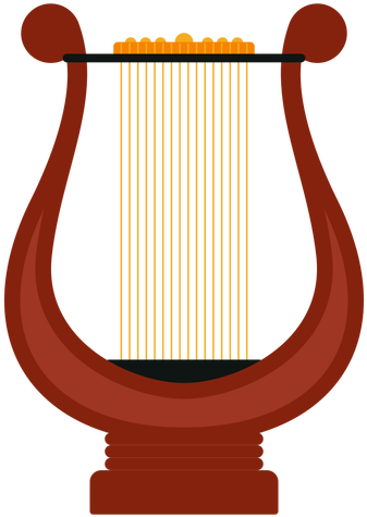 Lyre Musical Instrument Icon Transparent Png - Imagenes De Instrumentos ...