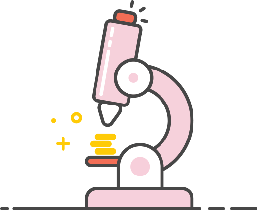 Microscope - Cartoon - (930x930) Png Clipart Download