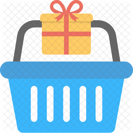 Gift Basket Icon - Hamper - (512x512) Png Clipart Download