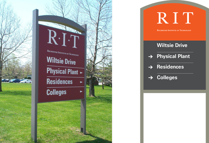 Existing Sign Proposed Sign (r) - Sign - (700x481) Png Clipart Download