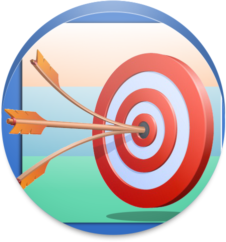 Archery New Hd - 3d Target Vector - (512x512) Png Clipart Download