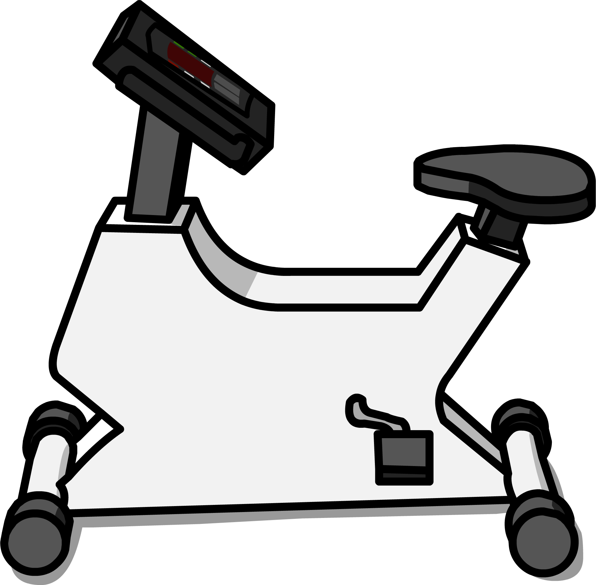 Exercise Bike Sprite 003 - Exercise - (2011x1972) Png Clipart Download