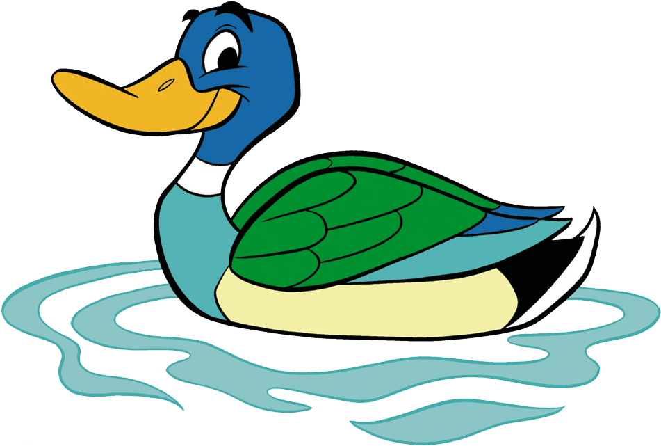 Duck - Red Cross Preschool - (1031x748) Png Clipart Download
