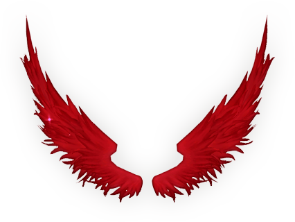 Scarlet Fallen Angel Wings *new* - Fallen Angel Wings Png - (426x320 ...