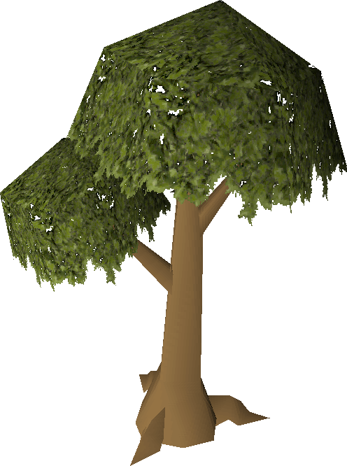 Tree - Osrs Normal Tree - (496x666) Png Clipart Download