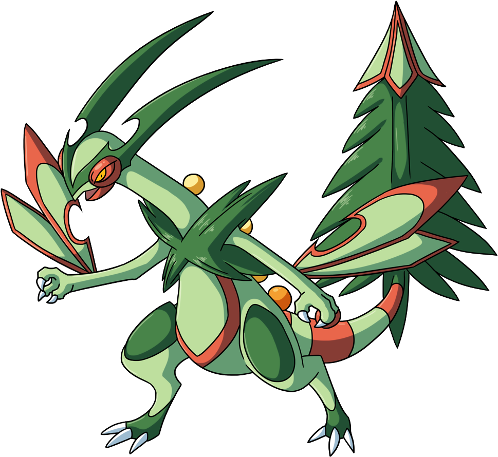 Pokemon Fusion Donation Prize - Pokemon Fusion Sceptile And Flygon ...