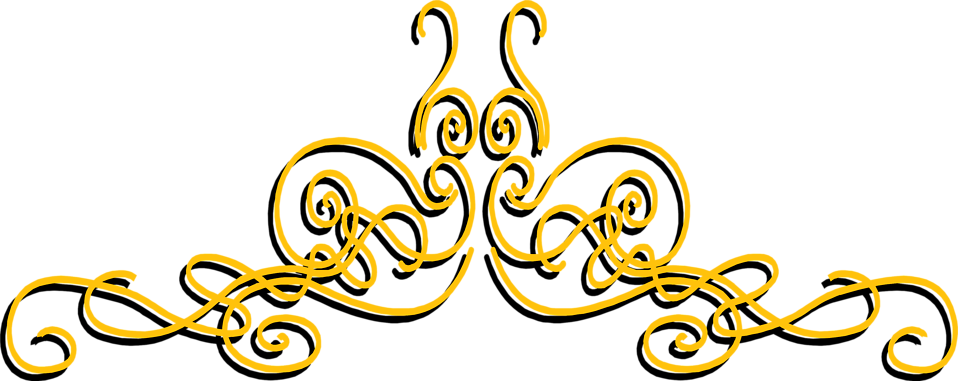 Golden Abstract Lines Png Free Download - Gold Design Transparent ...