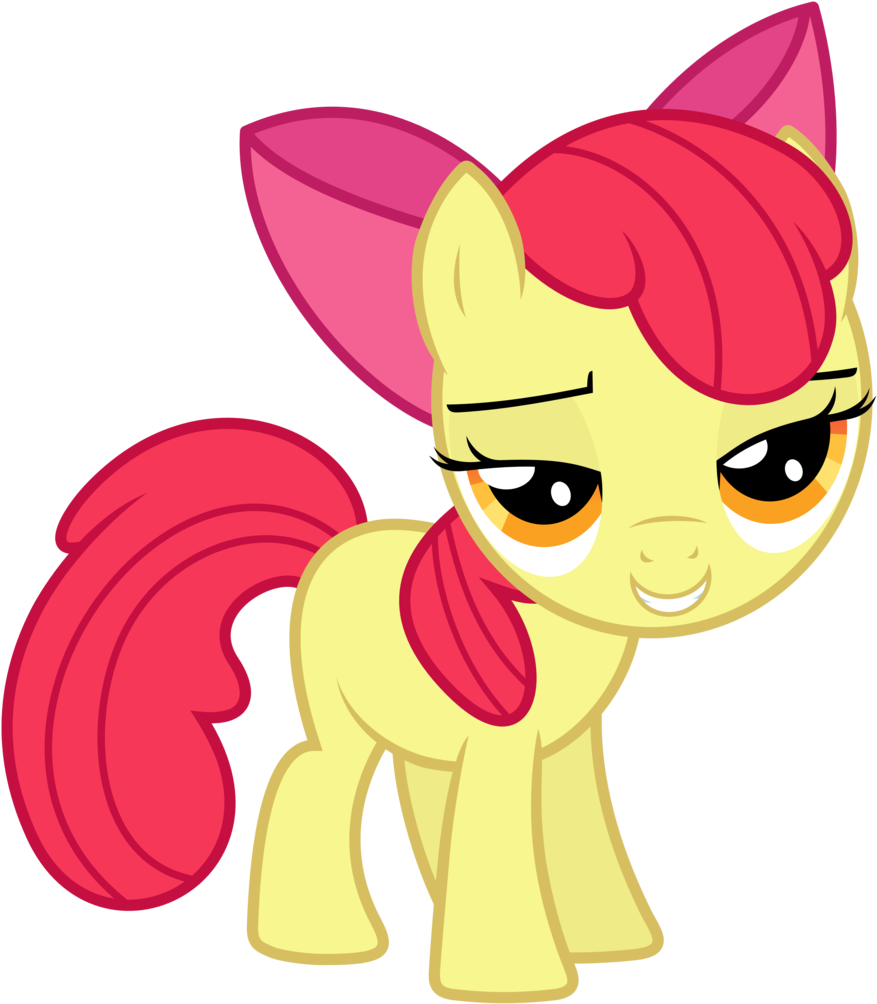 Mlp Resource Applebloom 01 By Mlp Applebloom - Mlp Apple Bloom Happy ...