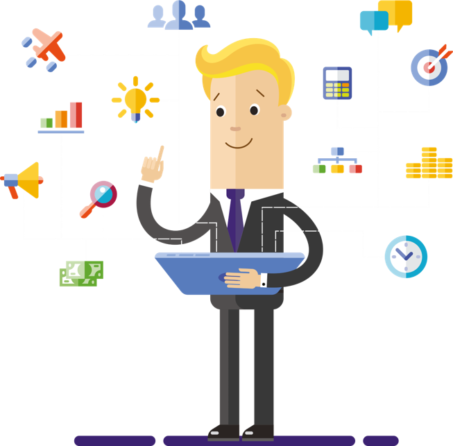 Channel Strategy - Cartoon - (653x643) Png Clipart Download