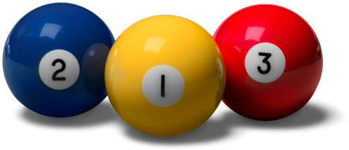 Billiard Balls - Billiard Ball - (550x272) Png Clipart Download