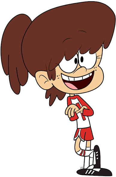 Lynn Loud - Lisa The Loud House - (387x590) Png Clipart Download