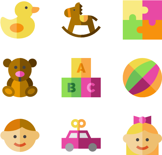 Kindergarten - Kindergarten Icons - (600x564) Png Clipart Download