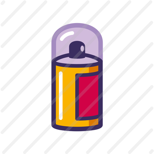 Spray Paint Icon - Inhaler - (500x500) Png Clipart Download