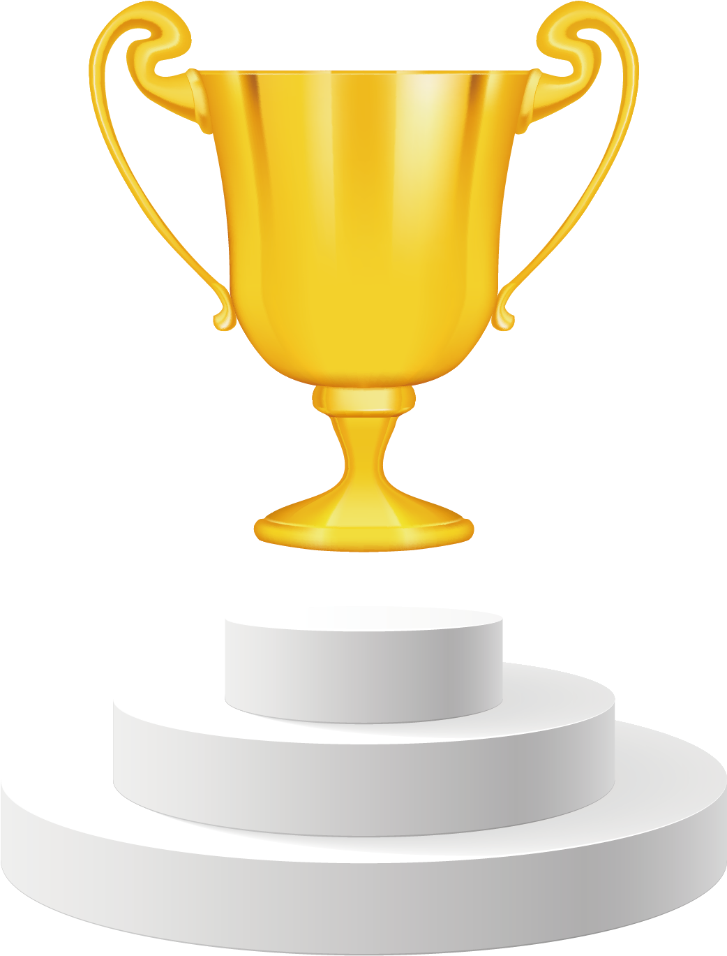 Trophy Award Clip Art - Gold Cup - Full Size PNG Clipart Images Download