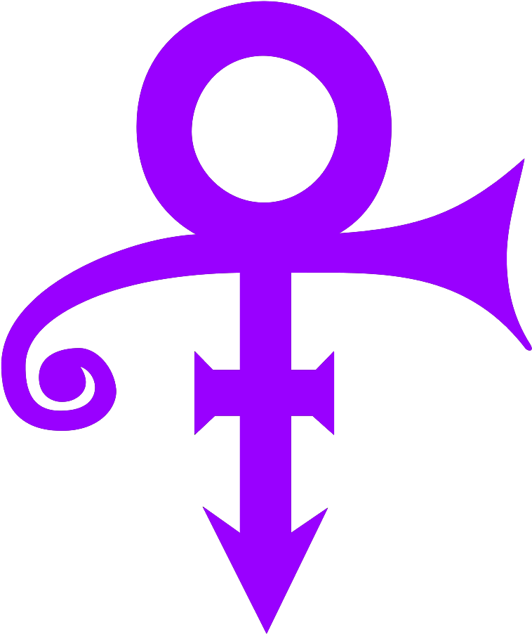 Prince Logo - Artist Formerly Known As Prince - (870x1024) Png Clipart ...