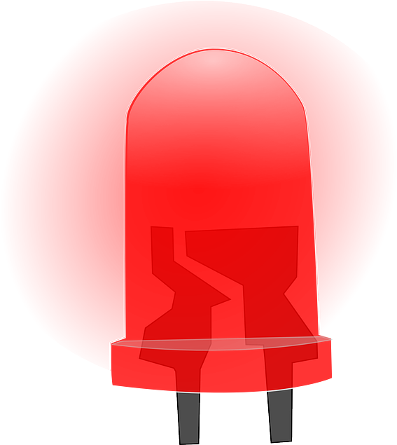 Led, Semiconductor, Diode, Light, Red, Energy, Lamp - Led Encendido Png ...