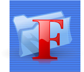 Free Vector F Folder Icon Clip Art - Icon - (600x333) Png Clipart Download