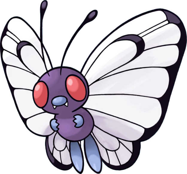 Butterfly Pokemon - (625x580) Png Clipart Download