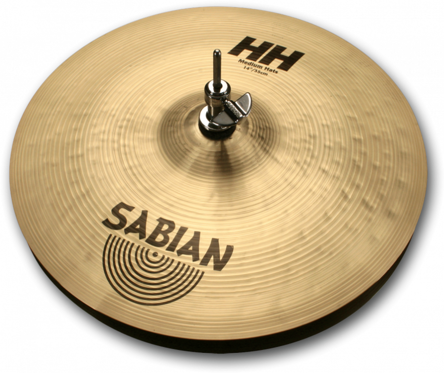 Sabian Hh Regular Hats Cymbals - Sabian Hh Medium Hats - (900x756) Png ...