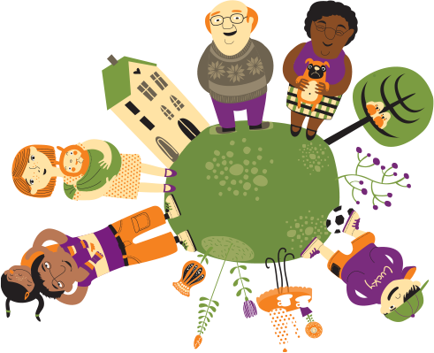 For More Information - Community Service Cartoon Png - (491x399) Png ...