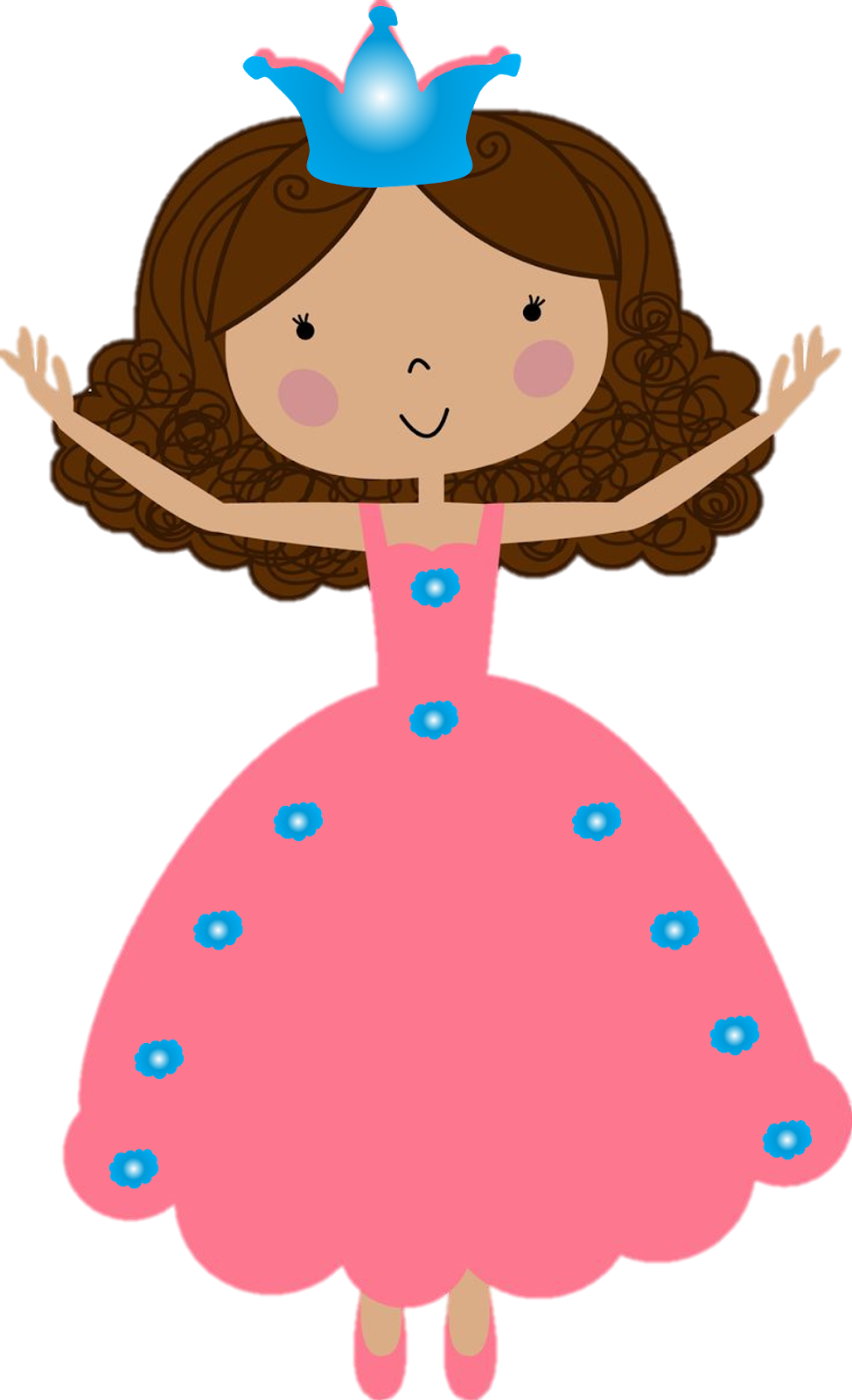 Princess Clipart - Cartoon Princess Clip Art - (974x1600) Png Clipart ...