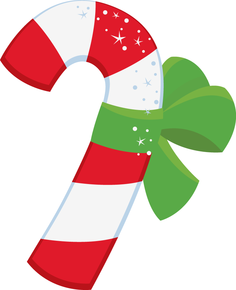 Candy Cane Clipart Winter Christmas - Candy Christmas Clipart Outline ...