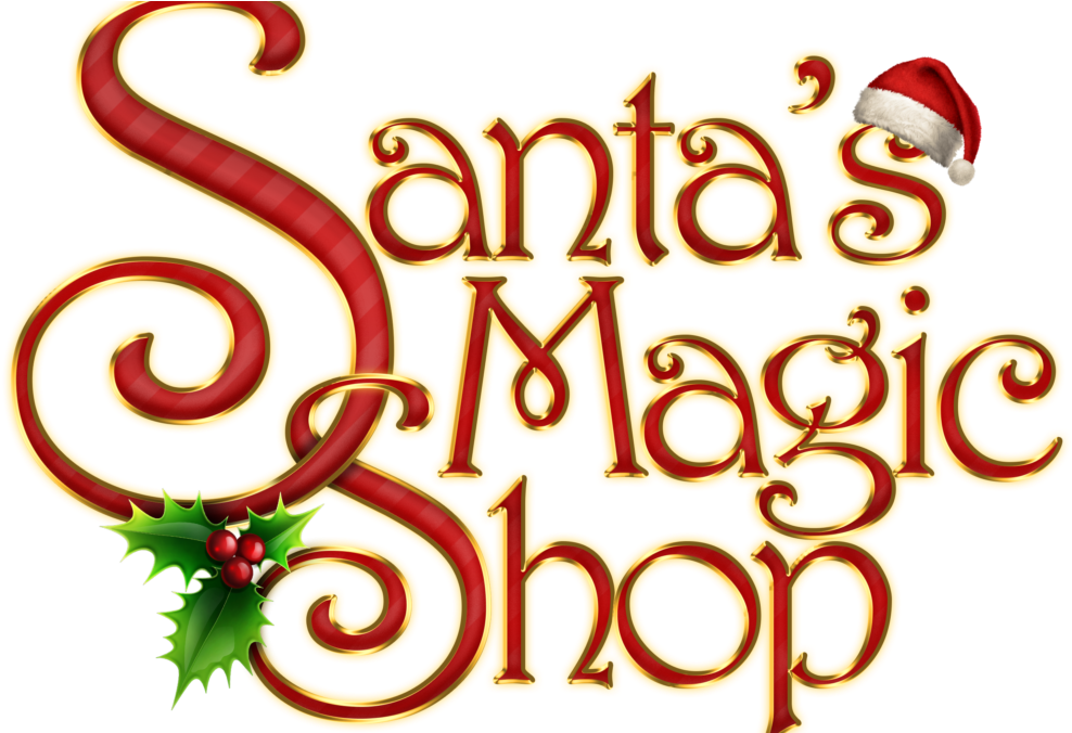 Santa's Magic Shop - Santa Claus - (1080x675) Png Clipart Download