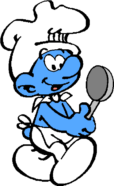 Chef Smurf - Chef Smurf - (394x622) Png Clipart Download