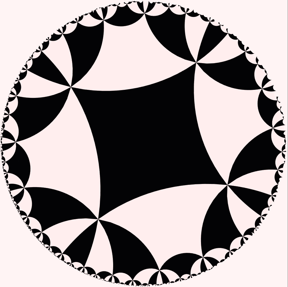 4 8 Hyperbolic Checkerboard - Checkerboard - (1003x1000) Png Clipart ...