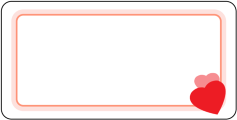 Name Label Templates - Name Tag - Full Size PNG Clipart Images Download