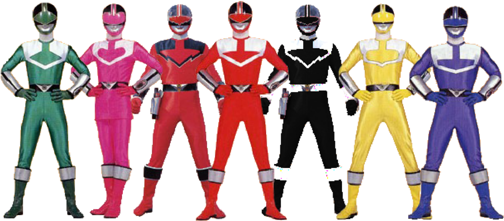 Time Force Team For Dishdude87 By Rangeranime - Power Rangers Time ...