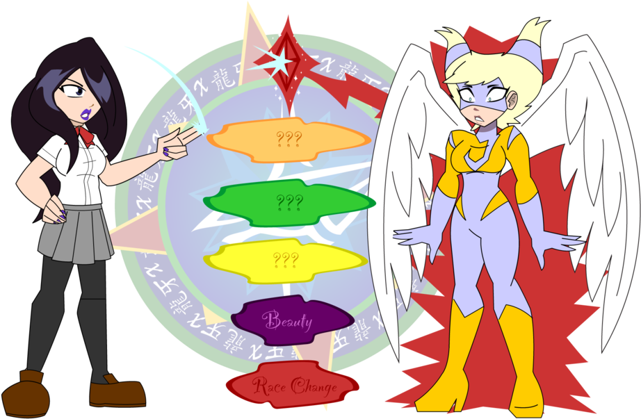 Rukia Vs Jinx - Cartoon - (1024x622) Png Clipart Download